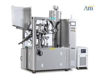 China Heavy Duty Tube Filling Sealing Machine , Cosmetic Tube Filling Machine With Stirrer for sale
