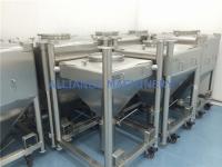 China Durable Pharmaceutical Accessories Square Shape Steel IBC Tank Large Volume for sale
