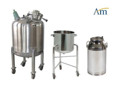 China Large Volume Stainless Steel Mixing Vessels GMP Compliant Design Dustproof for sale