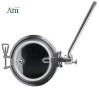 China Portable Compact Pharmaceutical Accessories Stainless Steel Butterfly Valve for sale