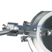 China Portable Compact Pharmaceutical Accessories Stainless Steel Butterfly Valve for sale