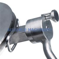 China Portable Compact Pharmaceutical Accessories Stainless Steel Butterfly Valve for sale
