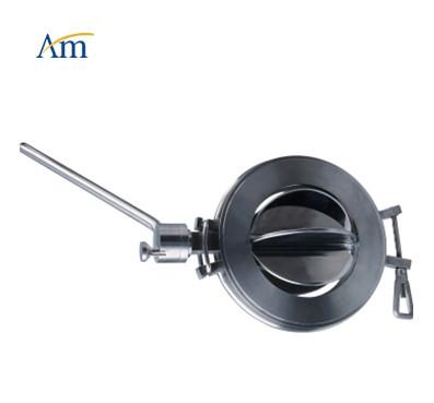 China High Performance Stainless Steel Butterfly Valve Tablet Machine Parts Maintenance Free for sale