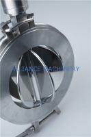 China High Performance Stainless Steel Butterfly Valve Tablet Machine Parts Maintenance Free for sale