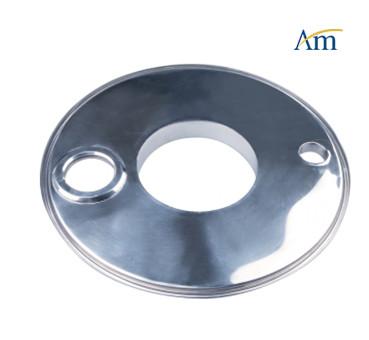 China High Accuracy 304 / 316L Steel Drum Cover Pharmaceutical Machinery Parts for sale