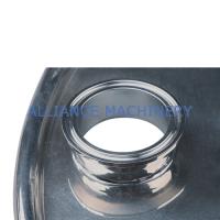 China High Accuracy 304 / 316L Steel Drum Cover Pharmaceutical Machinery Parts for sale