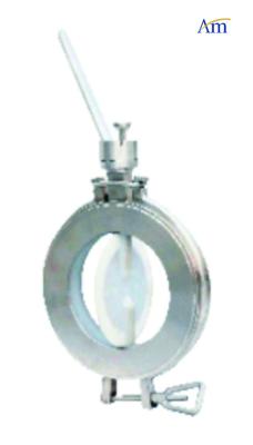 China TBV Tablets Stainless Steel Butterfly Valve Pharmaceutical Accessories for sale