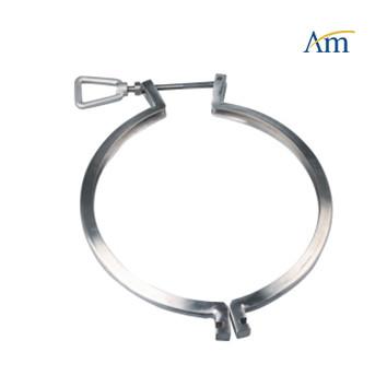 China SUS304/SUS316L Material Pharmaceutical Accessories SS Butterfly Valve Clamp for sale
