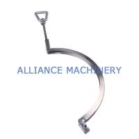 China SUS304/SUS316L Material Pharmaceutical Accessories SS Butterfly Valve Clamp for sale