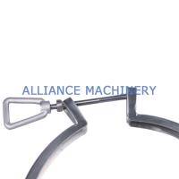 China SUS304/SUS316L Material Pharmaceutical Accessories SS Butterfly Valve Clamp for sale
