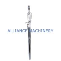 China Lightweight Pharmaceutical Accessories Stainless Steel Bin Clamp Abrasion Resistance for sale