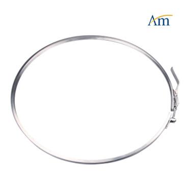 China SUS304/SUS316L SS Drum Clamp Ring Pharma Parts High Corrosion Resistance for sale
