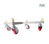 China Cross Type Heavy Duty Drum Trolley 0.4μM Roughness 500-600mm Dimension for sale