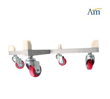 China Cross Type Heavy Duty Drum Trolley 0.4μM Roughness 500-600mm Dimension for sale