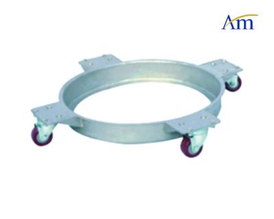 China 0.4μM Roughness Pharmaceutical Accessories Steel Drum Trolley For Transportation for sale