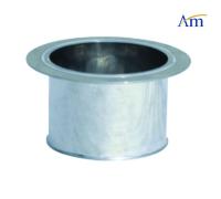 China SS Bin Discharge Pipe High Performance Pharmaceutical Machinery Parts for sale