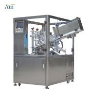 China Heavy Duty Tube Filling Sealing Machine , Cosmetic Tube Filling Machine With Stirrer for sale