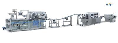 China 3D Wrapping Alu PVC Blister Pack Sealing Machine , Tablet Packing Machine Labor Saving for sale