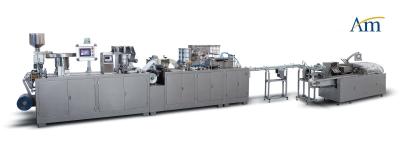 China Tropical Cartoning Alu Alu Blister Packing Machine Intelligent Control Servo Feeder for sale