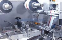 China Flow Pack High Speed Blister Packing Machine Leaflet / Desiccant Inserting for sale