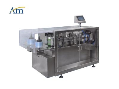 China GGS-118P2 Blister Packing Oral Liquid PVC Plastic Bottle Automatic Filling And Sealing Machine Two Rolls Forming for sale
