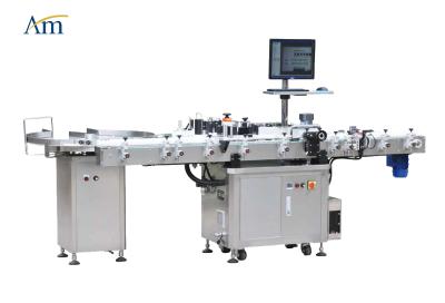 China Large Capacity Bottle Packing Line Round Bottle Labeling Equipment 1.5 Kw Power for sale