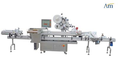 China Fully Automatic Sticker Labeling Machine , Vial Labeling Machine One Phase for sale