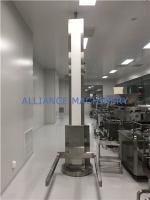 China BL Pharma Lifter Stationary Hoist Bin Lifting Equipment Discharge Column for sale