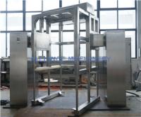 China BB1200 Solid Granules Powders IBC Bin Blender Blending, Two-pedestal, Cage, Mixing, Homogenizer for sale