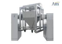 China BB1200 Solid Granules Powders IBC Bin Blender Blending, Two-pedestal, Cage, Mixing, Homogenizer for sale