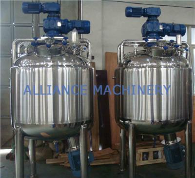 China Control System Stainless Steel Boiler Emulsification Tank Whipping Cream Production for sale
