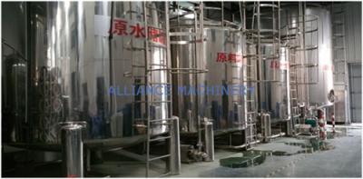 China Automatic Shampoo Hair Conditioner Shower Gel Toothpaste Preparation and Production Storage Tanks Water Treatment for sale