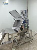China BDS Bag Dump Station Equipment Powder Feeding Dust Collect Vibro - Sifter Filter Closed Transfer 20Mesh for sale
