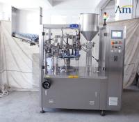 China NF -80 Tube Filling And Sealing Machine , Aluminum Tube Filling Machine For Cream Paste Ointment for sale