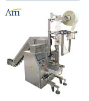 China Automatic Triangle Seal Packing Machine With Two Scales , Green Tea Packing Machine for sale