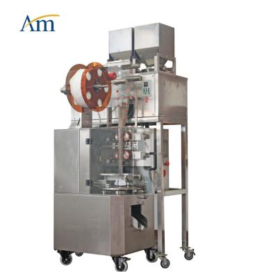 China Automatic Triangle Seal Packing Machine With Two Scales , Green Tea Packing Machine for sale