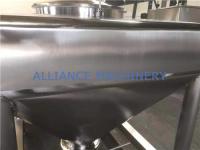 China 500L IBC Bin Antirust Pharmaceutical Accessories Powder Blending Bin Cone for sale