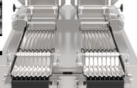 China 2/3 Stage Vibration Design Electronic Counting Machine Dual Feeders 24 Channel for sale