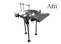 China Rotary Table Receiving Bottle Packaging Line , Bottle Packing Production Line for sale