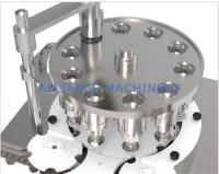 China Automatic Rotary Grain Granule Filling Machine With Bottle Screw Feeder Metering Filling for sale