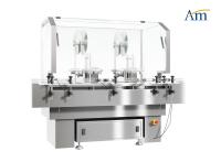 China Sus 304 Paper Inserting Machine Single / Double Head Rotary Table Paper Inserter for sale