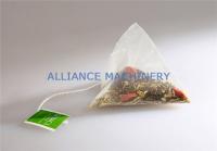China Automatic Triangle Seal Packing Machine With Two Scales , Green Tea Packing Machine for sale