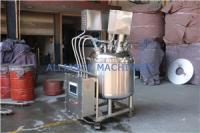 China Movable Stainless Steel Mixing Tank , Explosion Proof Production Cream Tank for sale