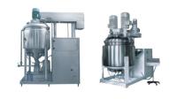 China High Speed SUS316L Vacuum Emulsifying Machine , Toothpaste Production Line for sale