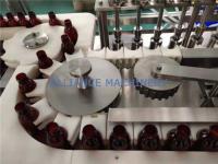 China High Speed Liquid Filling Line Bottle Filling Capping Machine With Cap Feeder for sale