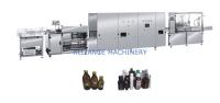 China Large Volume Injection / Syrup Filling Machine Bottle Feeding Filling Capping Labeling for sale