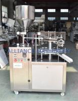 China Semi - Auto Tube Filling Sealing Machine Aluminum Tube / Soft Tube Filling Machine for sale