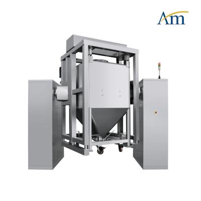 China Material Handling 20rpm 2000L SUS304 IBC Bin Blender for sale