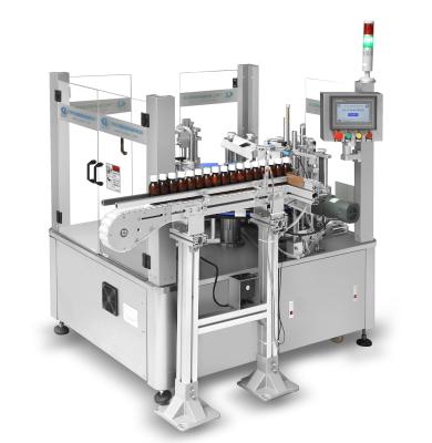 China Rotary Vertical Cartoning Machine With Leaflet Insert for sale