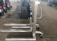 China Pharmaceutical Industry Hydraulic Hand Forklift 600kg Load for sale